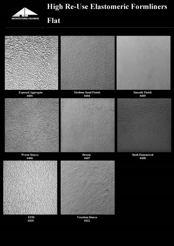 Elastomeric Formliners (High Use)